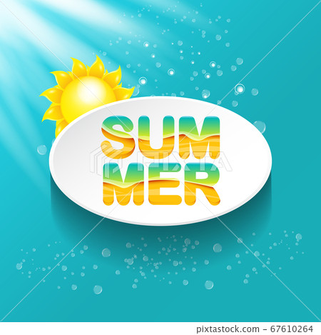 vector special offer summer label design... - Stock Illustration ...