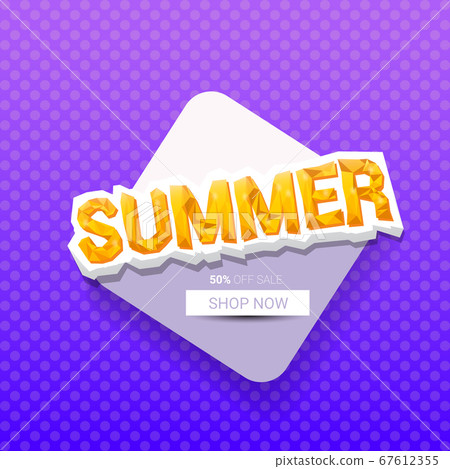 vector special offer summer label design...-插圖素材 [67612355] - PIXTA圖庫