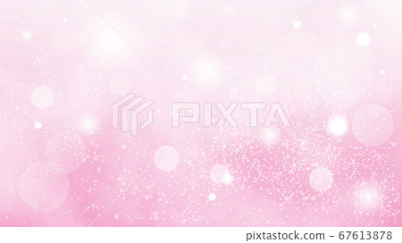 Beautiful particle background material pink color - Stock Illustration ...