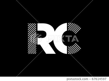 Initial Monogram Letter R C Logo Design Vector...-插圖素材 [67614597] - PIXTA圖庫