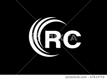 Initial Monogram Letter R C Logo Design Vector...-插圖素材 [67614758] - PIXTA圖庫