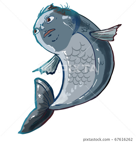 Youkai mermaid - Stock Illustration [67616262] - PIXTA