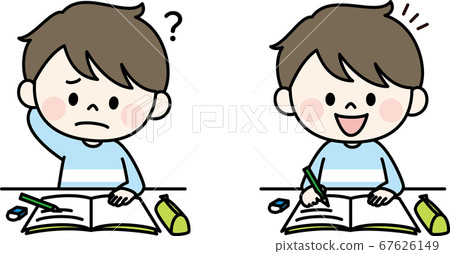 Child_understood_boy - Stock Illustration [67626149] - PIXTA