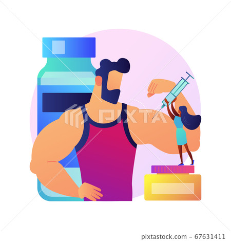 Synthol injection vector concept metaphor - Stock Illustration ...