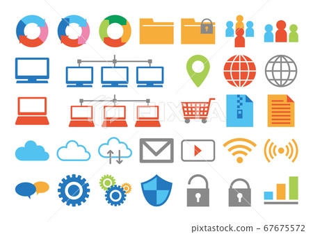 IT icon - Stock Illustration [67675572] - PIXTA