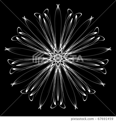Beautiful nine-sided polygon 20200718_005m... - Stock Illustration ...
