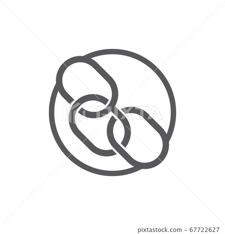 Business corporate abstract unity vector chain - Stock Illustration ...