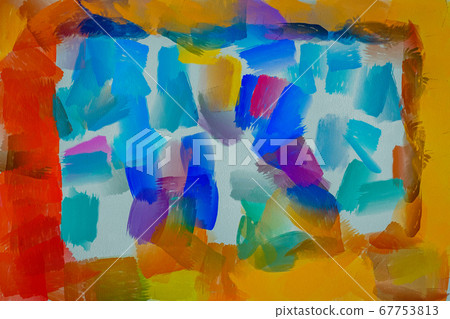 Bright abstract rectangular color background - Stock Illustration ...