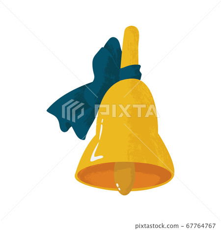 Welcome back to school concept. School bell... - Stock Illustration ...