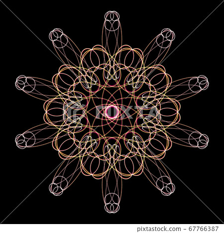 Beautiful decagon 20200725_009 - Stock Illustration [67766387] - PIXTA