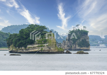 A view of Matsushima, one of the three most... - Stock Photo [67770324 ...