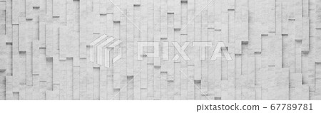 Gray Vertical Rectangles 3D Pattern Background - Stock Illustration ...