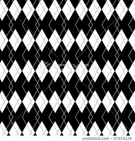 Geometric pattern background monotone 2 - Stock Illustration [67854226 ...