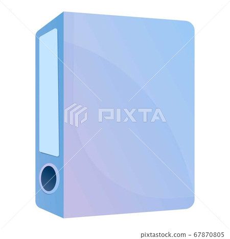 Storage documents form icon, cartoon style - Stock Illustration ...