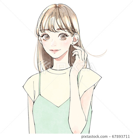 Personal color Yebe spring - Stock Illustration [67893711] - PIXTA