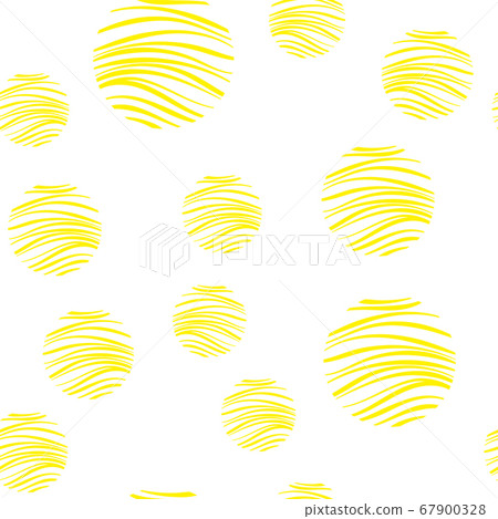 Geometric abstract seamless pattern with yellow - Stock Illustration ...