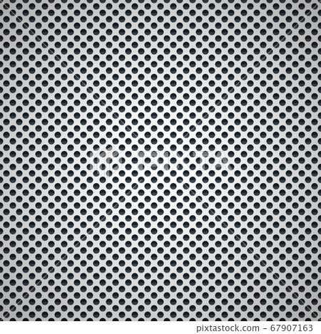Vector Illustration of dotted metal - Stock Illustration [67907163] - PIXTA