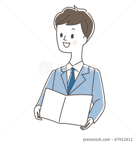 Explain men - Stock Illustration [67912612] - PIXTA
