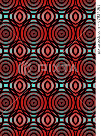 Seamless pattern assembled from intersecting... - Stock Illustration ...