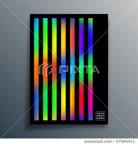 Gradient texture template with linear design... - Stock Illustration ...
