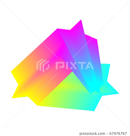 Isolated vector flow shape - Stock Illustration [67976767] - PIXTA