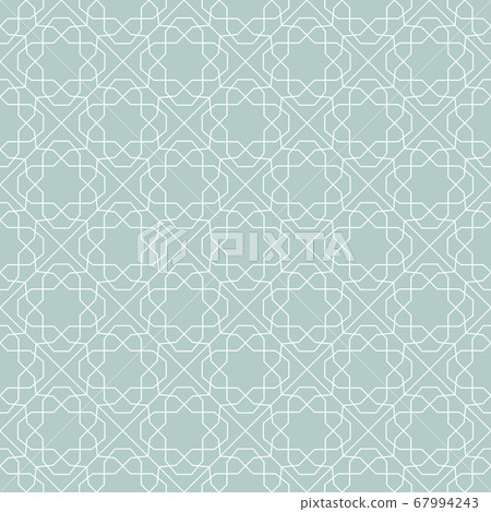 Seamless Geometric Vector Background - Stock Illustration [67994243 ...