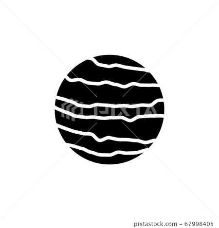 Venus planet icon vector. Venus planet simple... - Stock Illustration ...