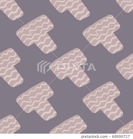 seamless pattern with T symbol. Decorative - Stock Illustration ...