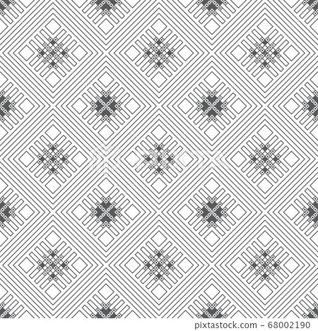 Vector seamless pattern - Stock Illustration [68002190] - PIXTA