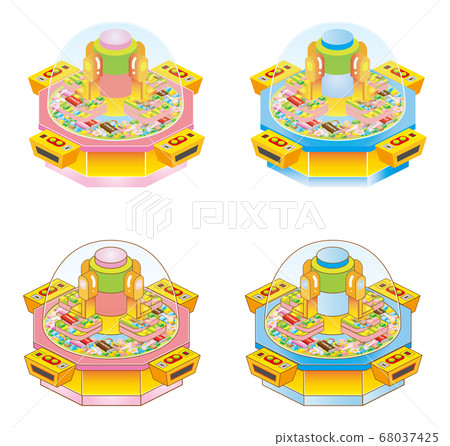 Crane game set - Stock Illustration [68037425] - PIXTA
