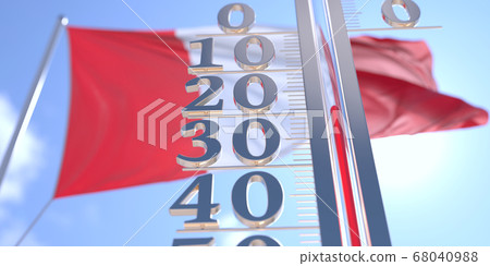 Minus 20 degrees centigrade on a thermometer... - Stock Illustration ...
