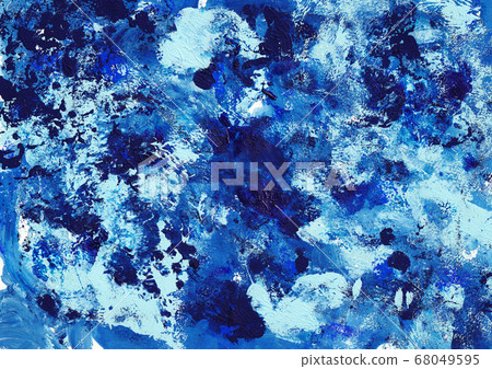Cold acrylic paint texture - Stock Illustration [68049595] - PIXTA