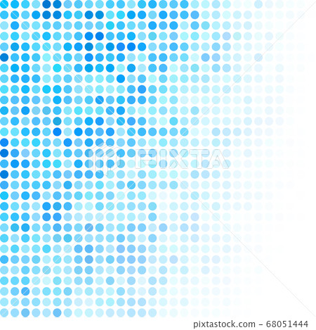 Blue Random Dots Background, Creative Design - Stock Illustration ...