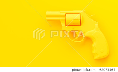 Yellow gun - Stock Illustration [68073361] - PIXTA