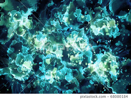 Alcohol ink art color reversal - Stock Illustration [68080184] - PIXTA