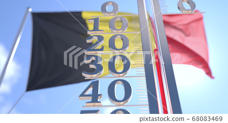 Minus 20 degrees centigrade on a thermometer... - Stock Illustration ...