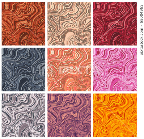 Abstract fluid splash square backgrounds. - Stock Illustration ...