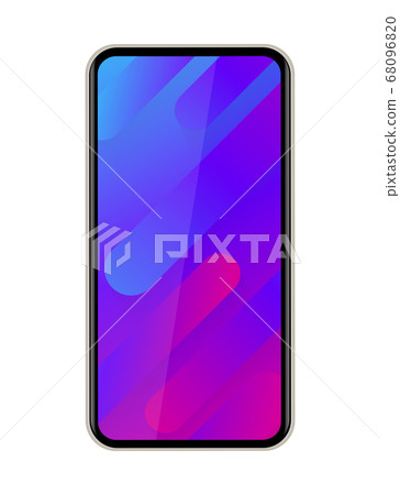 Abstract Mobile Phone Icon. Vector illustration - Stock Illustration ...