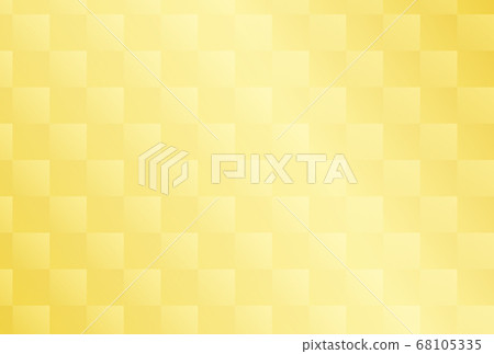 Golden background checkered pattern - Stock Illustration [68105335] - PIXTA
