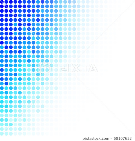 Blue Random Dots Background, Creative Design - Stock Illustration ...