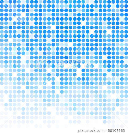 Blue Random Dots Background, Creative Design - Stock Illustration ...