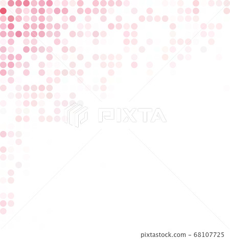 Red Random Dots Background, Creative Design - Stock Illustration ...