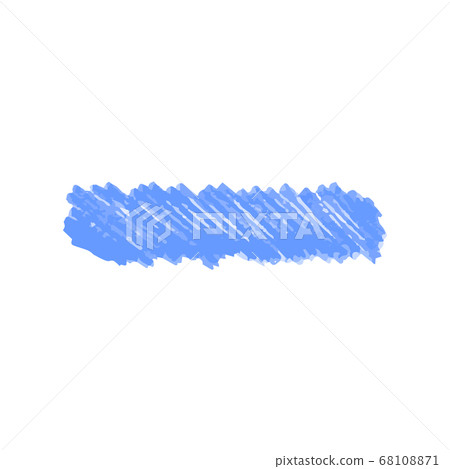 Blue color marker scribble stain or line... - Stock Illustration ...