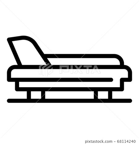 Daybed icon, outline style - Stock Illustration [68114240] - PIXTA
