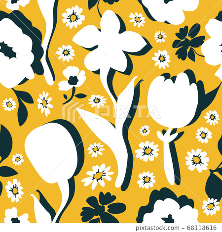 Seamless vector pattern. - Stock Illustration [68118616] - PIXTA