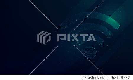 Wireless future technology and networking... - Stock Illustration ...