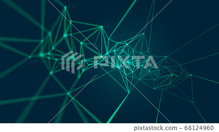 Network connection plexus structure forming a... - Stock Illustration [68124960] - PIXTA