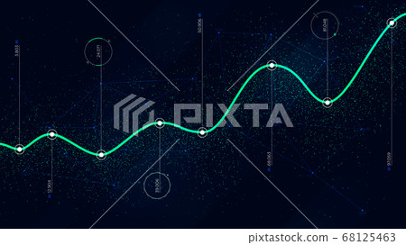 Big data algorithms visualization technologies... - Stock Illustration ...