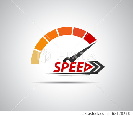 Speed, vector logo racing event, with the main - Stock Illustration ...