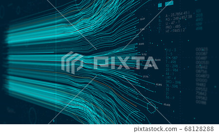 Information artificial neural network, cluster...-插圖素材 [68128288] - PIXTA圖庫